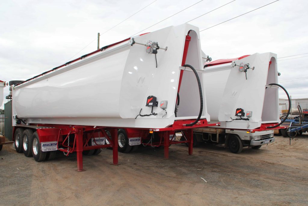 GP Steel End Tippers – Rent-to-Own Trailers | Custom Quip Engineering